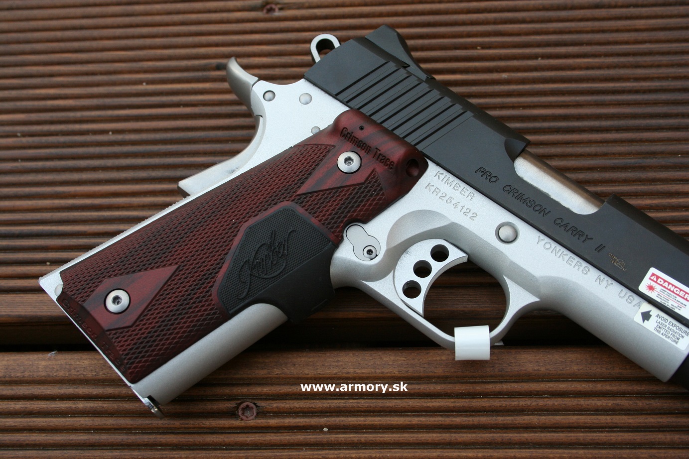 Kimber Pro Crimson Carry II (Green Lasergrips) - Krátke zbrane a ...